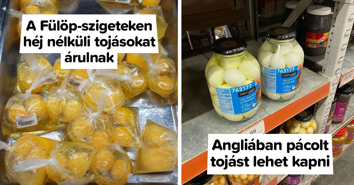 12 furcsa termék a világ minden tájáról, amiket nálunk nem lehet kapni ...