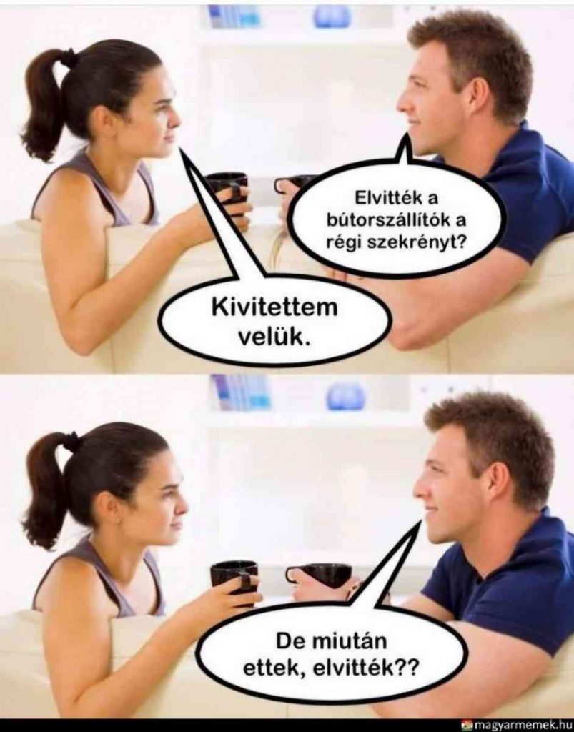 Elvitték a bútorszállítók a régi szekrényt? – Egyhelyen